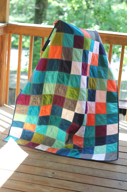 Sewing With Michelle: Teacher Quilt... Pieced by Preschoolers