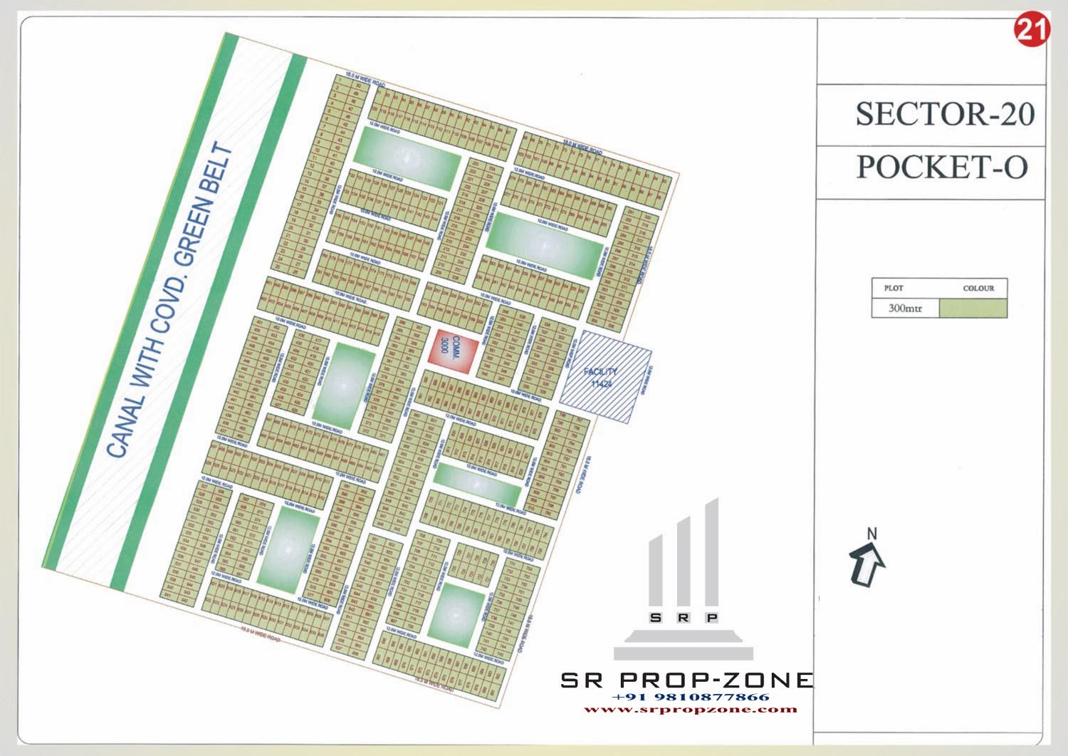 Layout Plan of Yamuna Expressway Sector- 20 Pocket- O HD Map - Ecotech ...