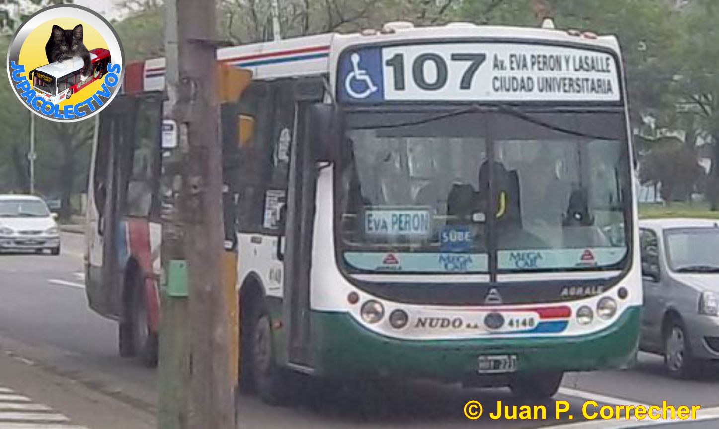 Fotos de colectivos: T.C.G. San Martín y Nudo - Linea 107