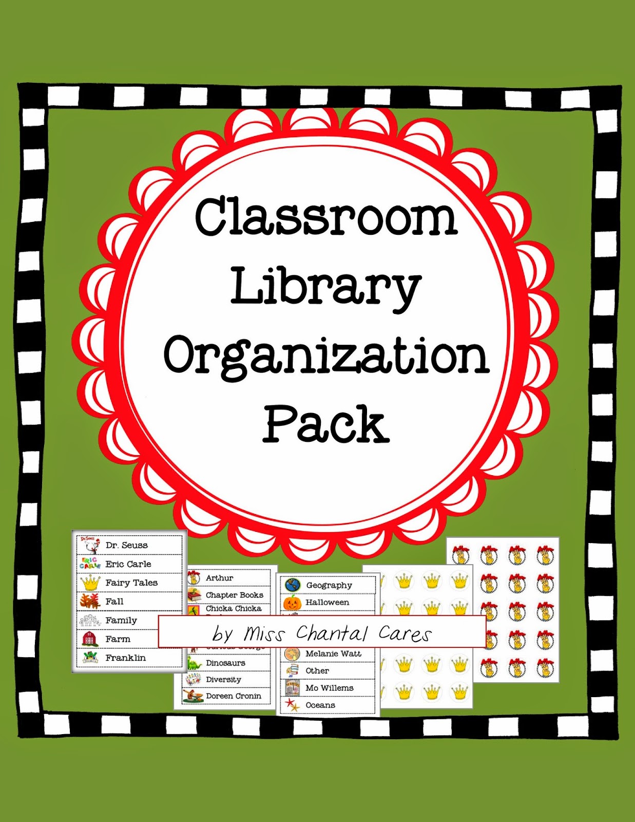 Miss Chantal Cares: Library Organization