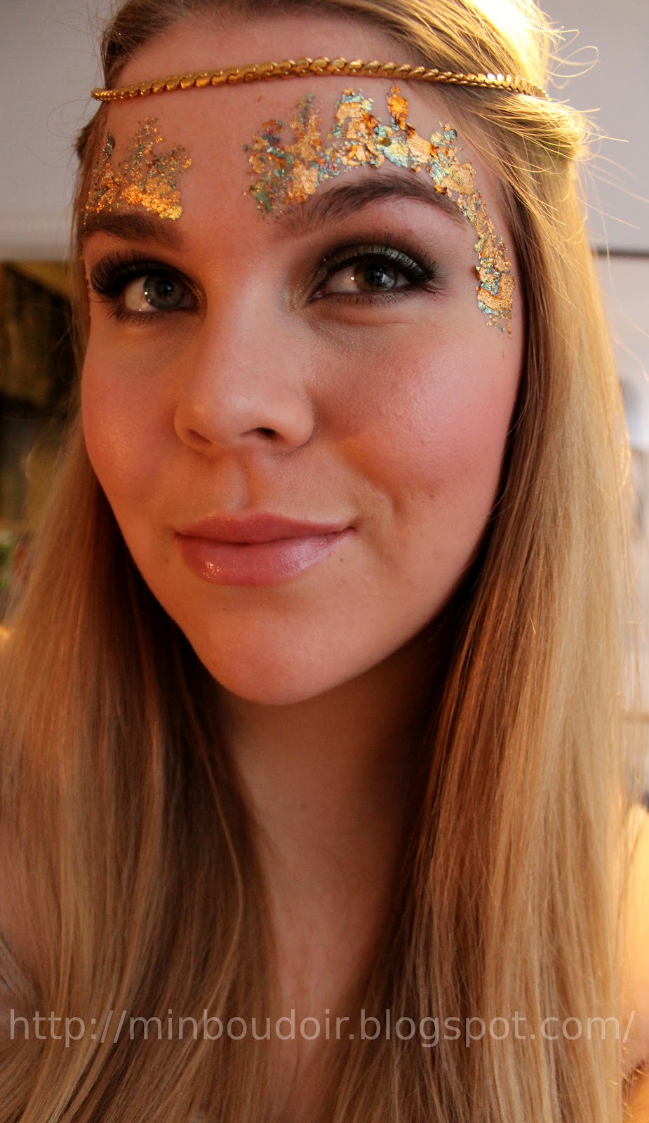 Min Boudoir: Green Fairy / Forest Nymph makeup