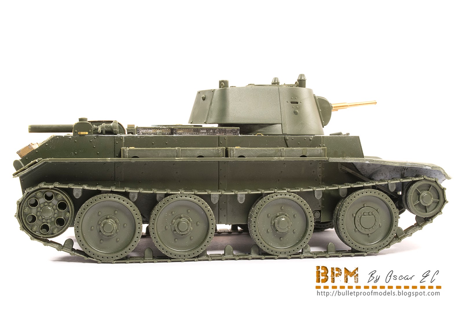 Bulletproof Models: BT-7 (Build)