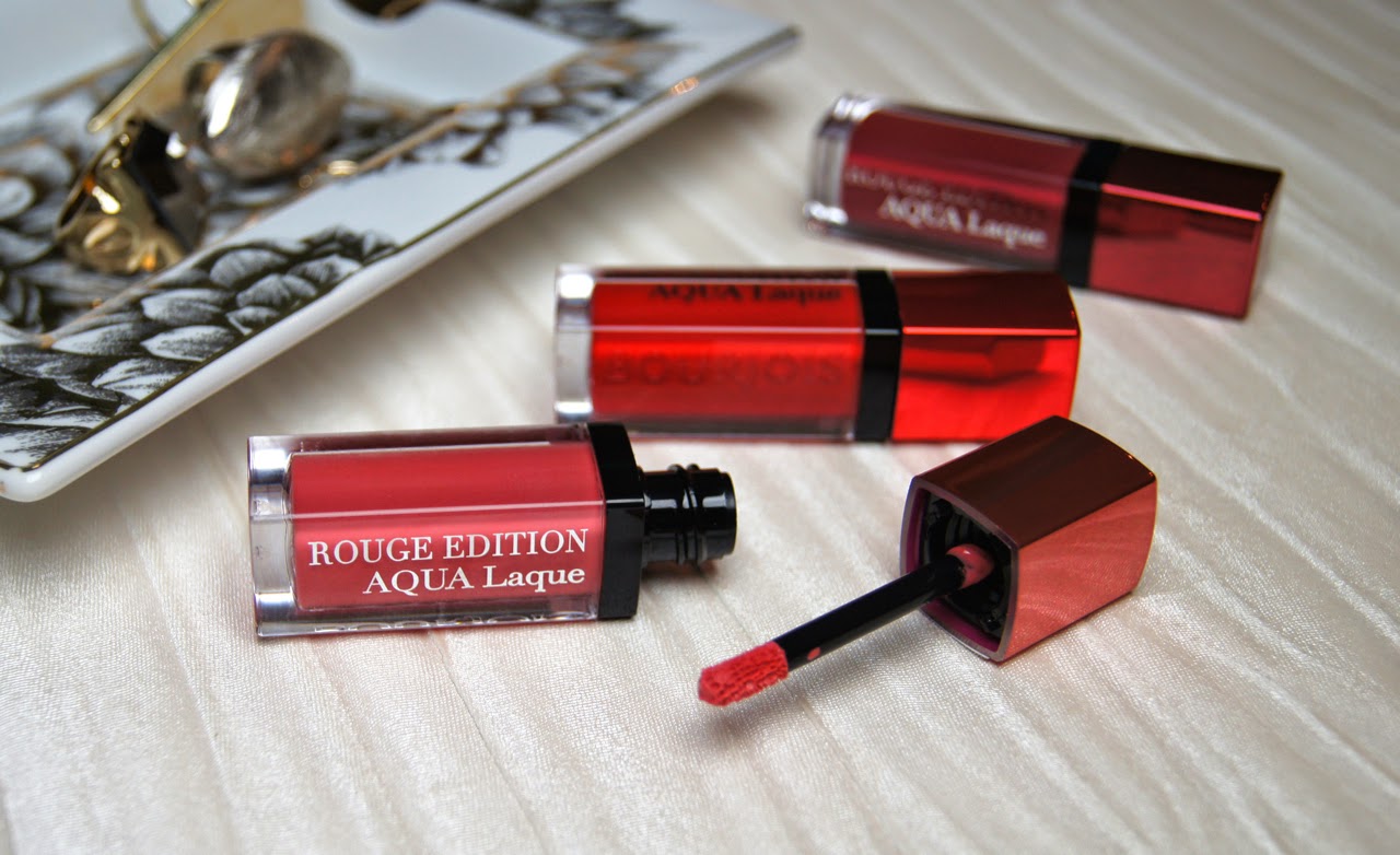 Bourjois Rouge Edition Aqua Lacque Review + Swatches | AliceGraceBeauty ...