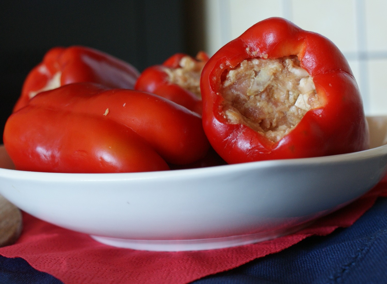 Qulinarna blog kulinarny: Nadziewana papryka