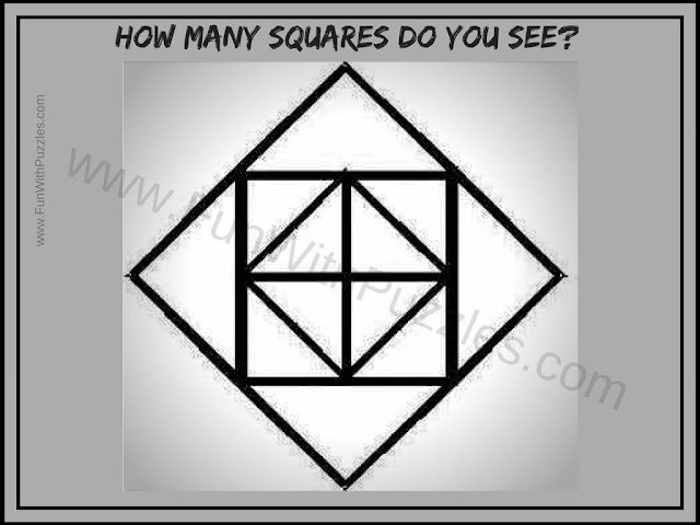 Count the Squares Puzzles