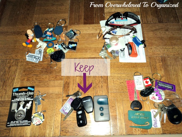 Organizing Your Entry: Keys | From Overwhelmed to Organized: Organizing ...