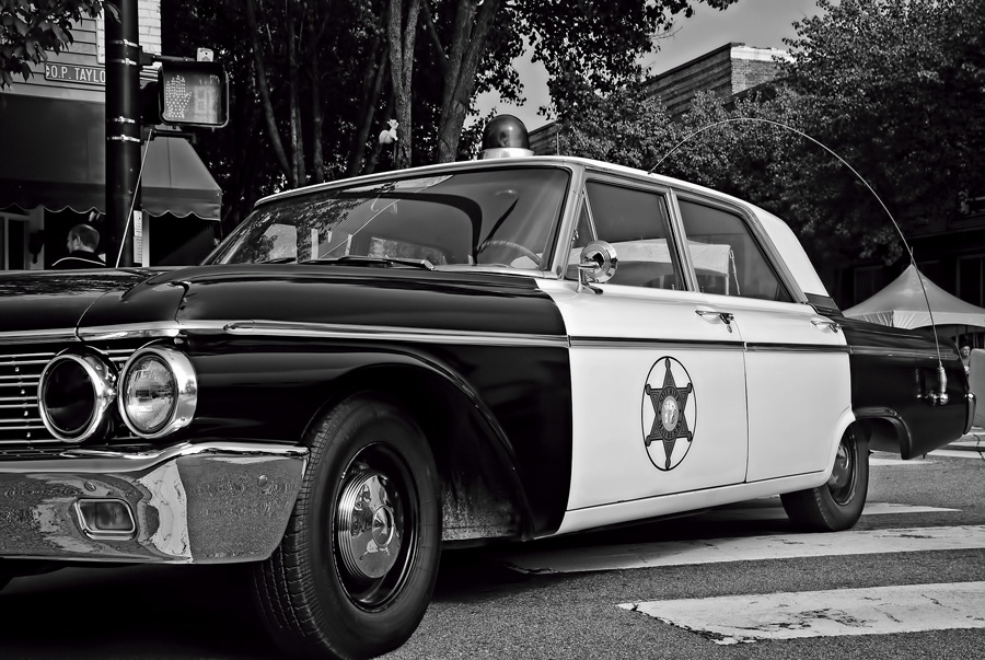 Claire's Images Blog: Police Car from the Andy Griffith Show
