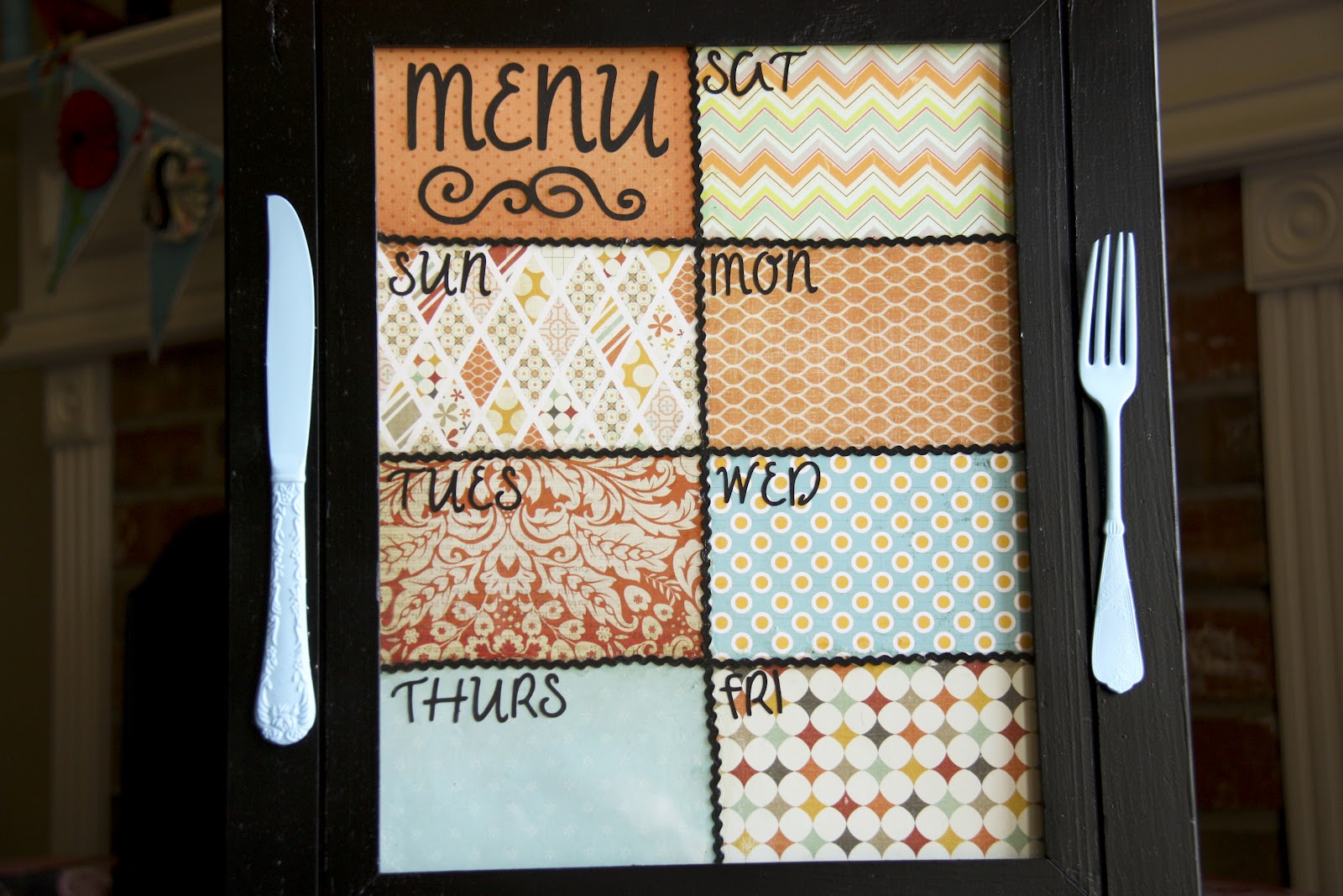 Kaminski's Creations: Menu Board