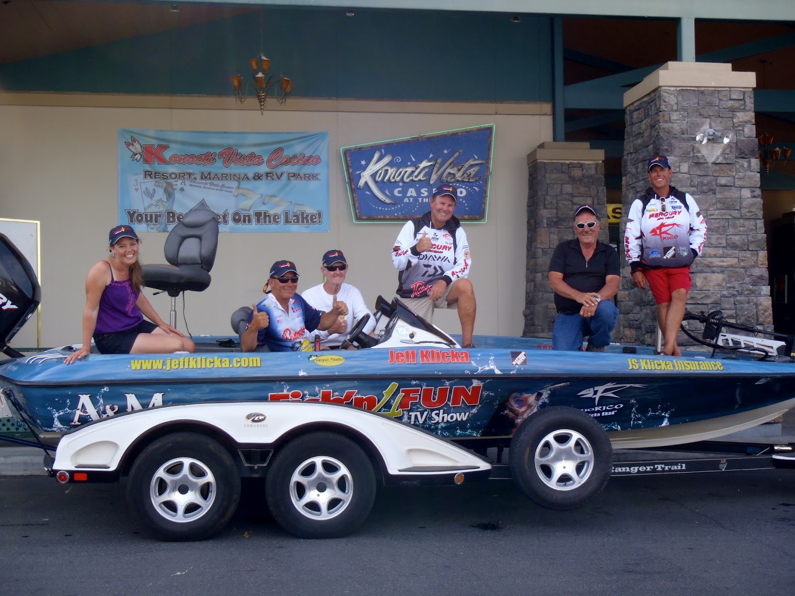 Mike Folkestad ... Bass Fishing Blog: Fish'n 4 FUN TV show, Jeff Klicka ...