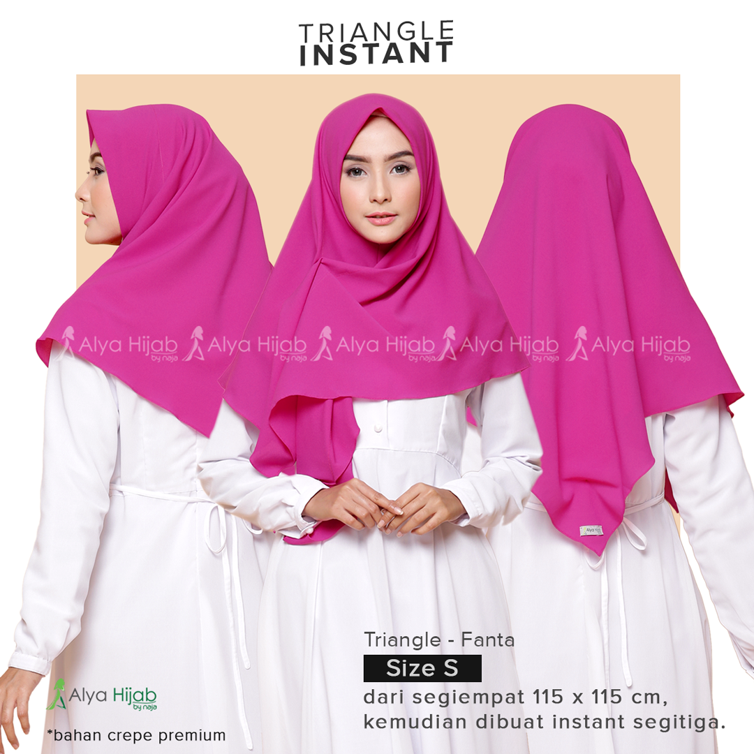 Tutorial Hijab Segitiga Instan - Mari Berhijab