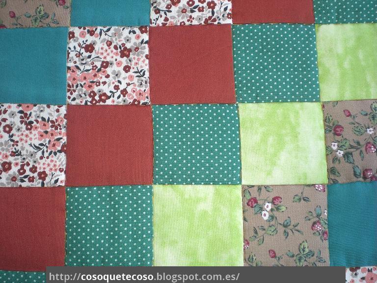 CosoQueTeCoso: Mantel individual de patchwork
