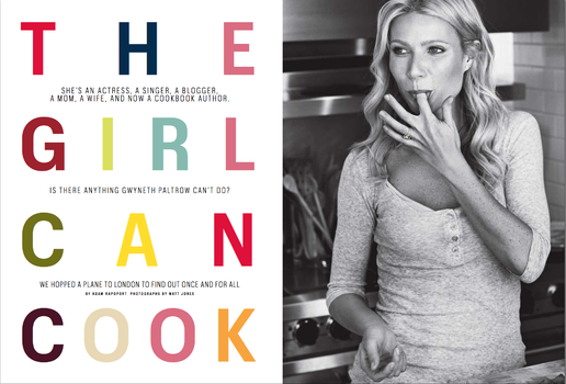 Scrapbook: The Girl Can Cook
