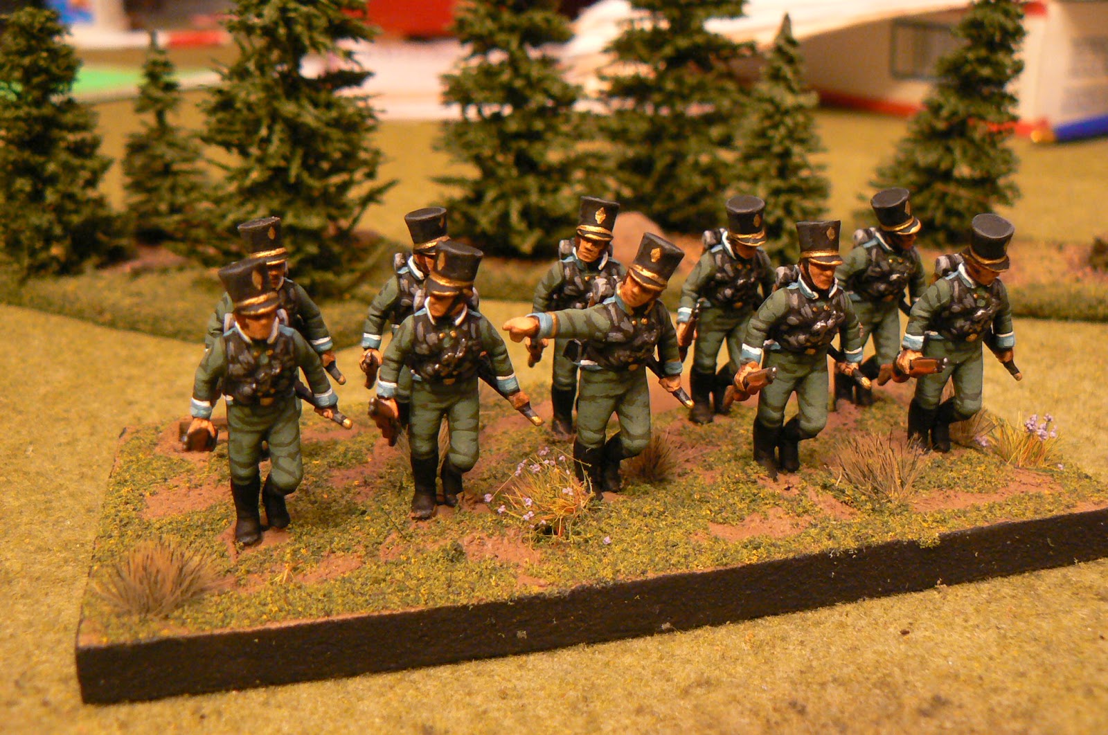 Dots of Paint: Wurttemberg Light Infantry