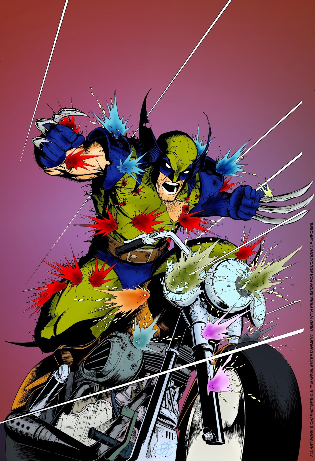 Art of SeirX: Wolverine Cover
