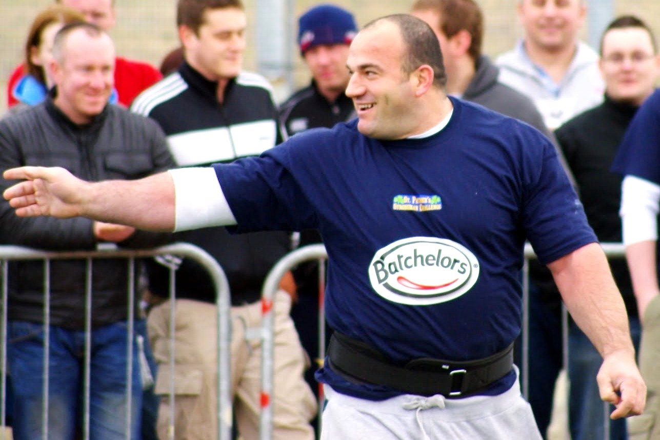 Strong Man: Super Strong Man - Jimmy Marku (Albania Move to England)