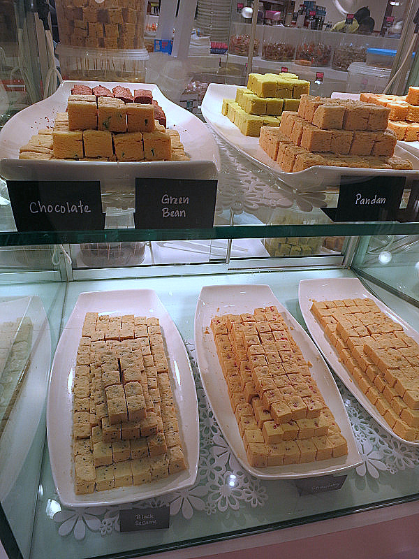 Choices include cube-like pastries laced with everything from green tea ...