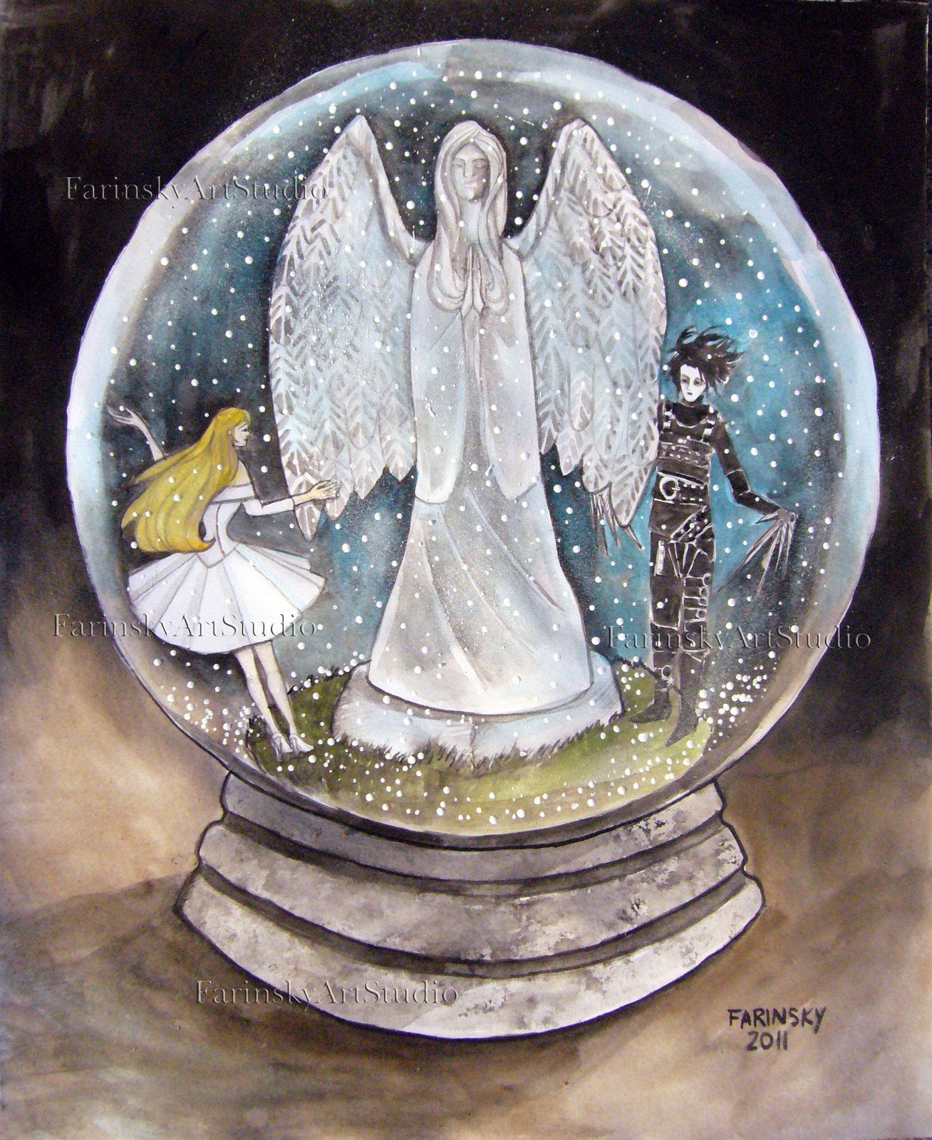 Farinsky Art Studio: Denise Farinsky--Artist and Illustrator: "Ice ...