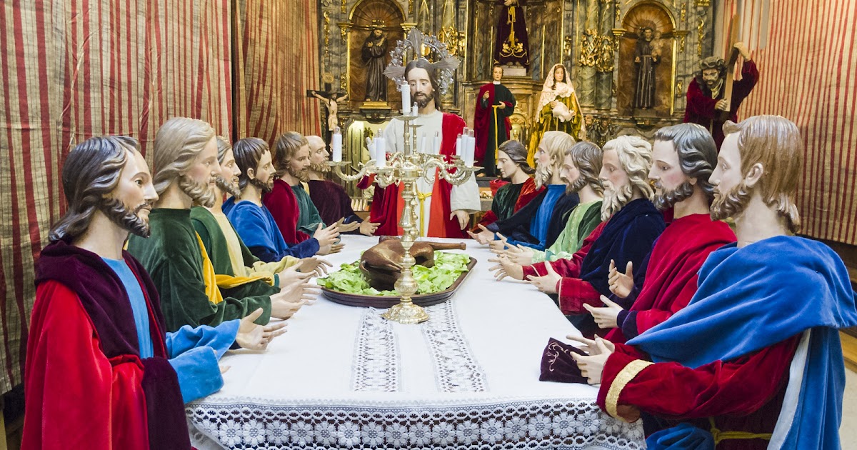 Rincones de la Mariña: El origen de la Santa Cena.