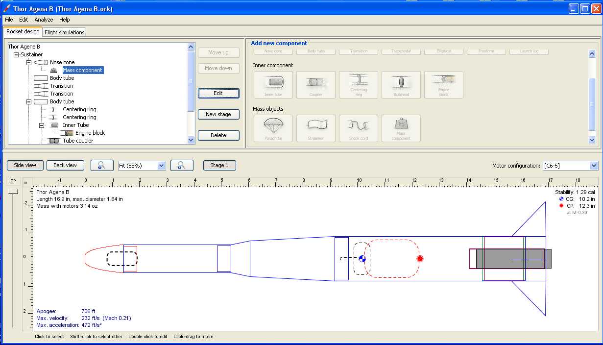 Model Rocket Building: Estes Thor Agena B Build Part 24 Open Rocket File