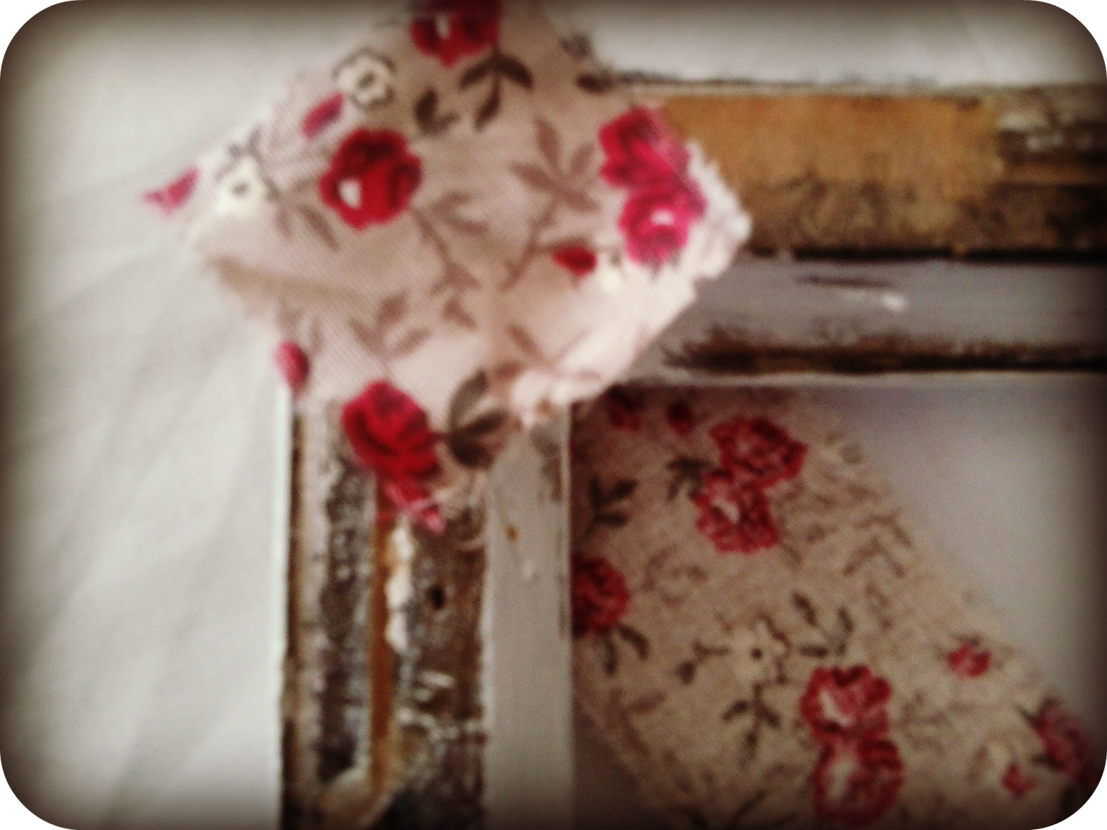 much more than the birds: diy fabric wrapped frames