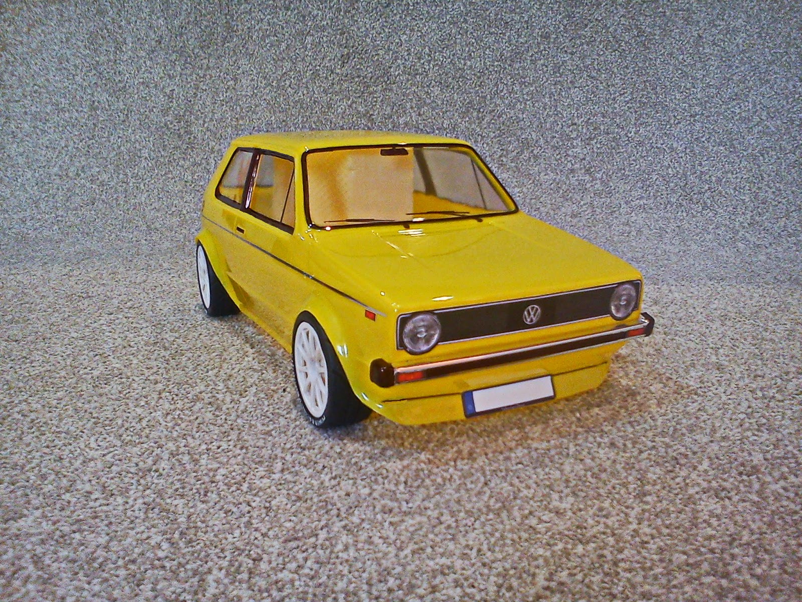 VIP RC BODY: RC VW GOLF GTI MK1