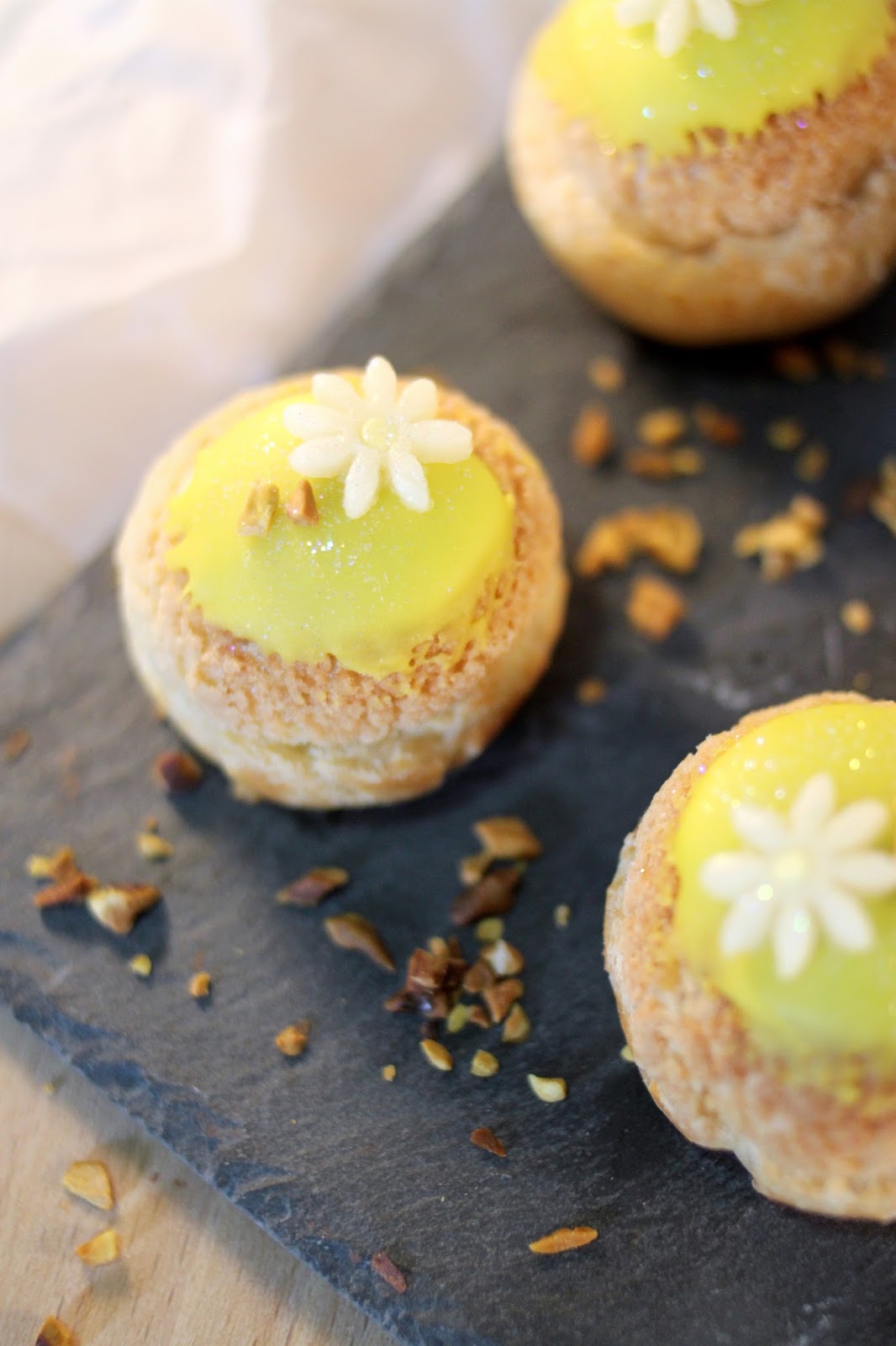 Chloé Délice: Choux à la pistache