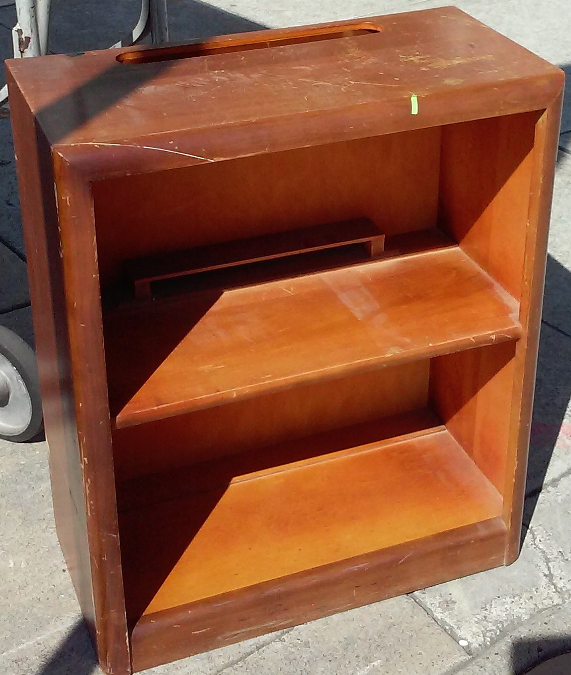 UHURU FURNITURE & COLLECTIBLES: SOLD Vintage Encyclopedia Shelf - $15