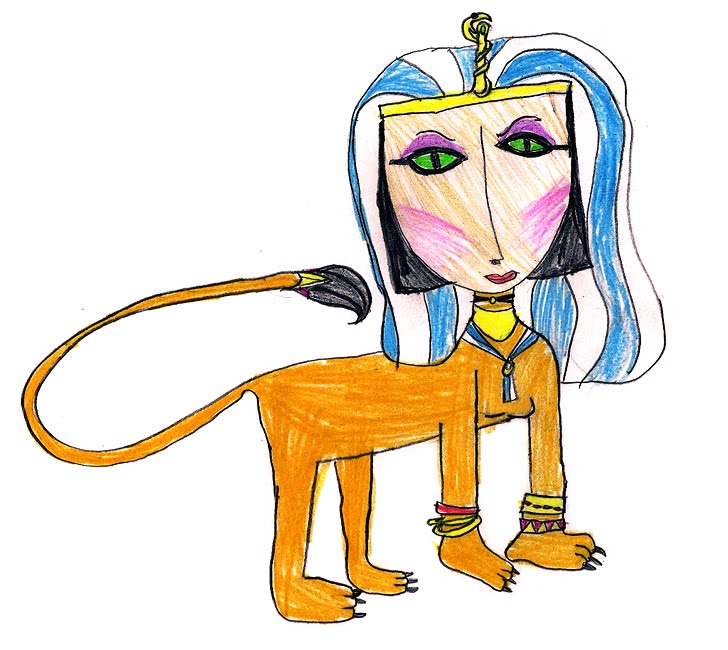 Chicken Nugget Lemon Tooty: S is for Sphinx