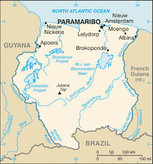MARXIST: Rivers and lakes of Suriname