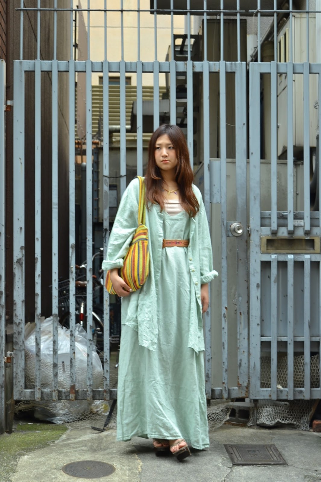 PERORI STYLE BLOG: Linen One-Piece & Shirts