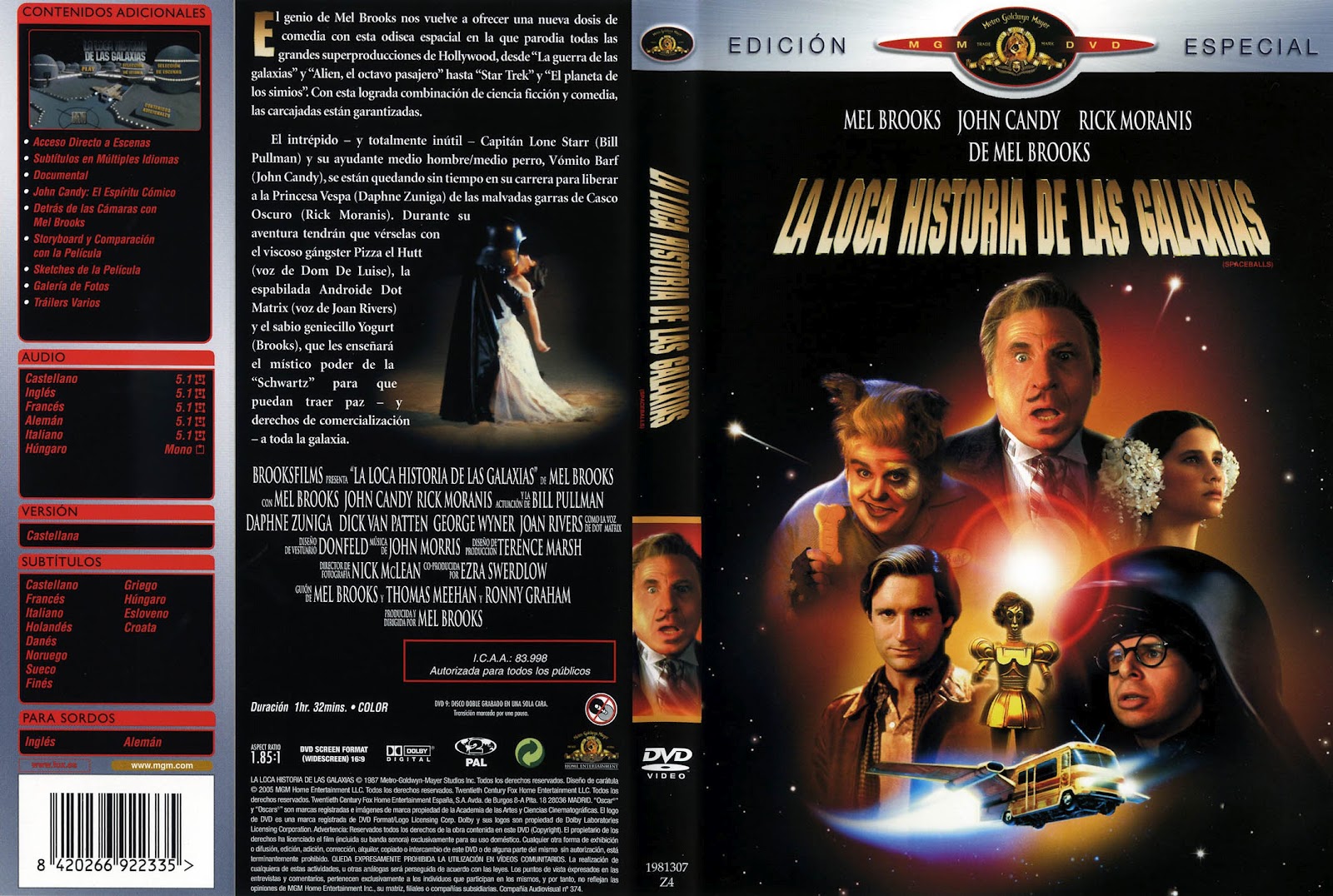 LA LOCA HISTORIA DE LAS GALAXIAS (1987) ~ LAS PELICULAS DE BEOWULF ...