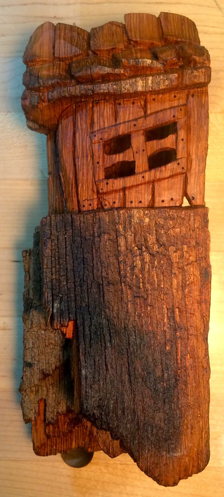 Whittle Bits: Cottonwood Bark Carving