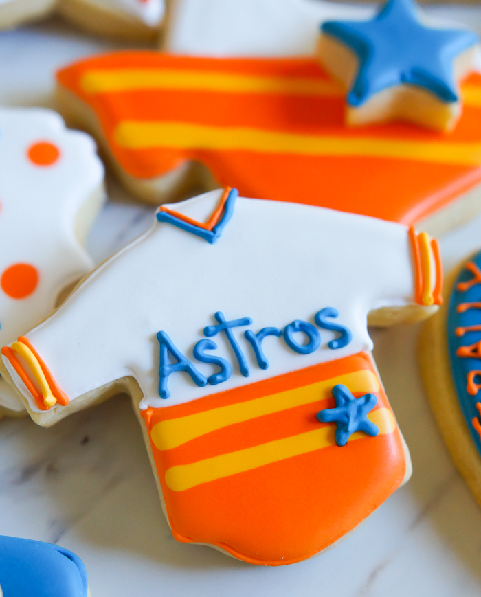 Houston Astros Decorated Cookies | Bake at 350°