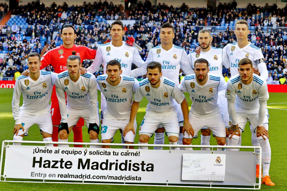REAL MADRID contra Alavés 24/02/2018 Liga de 1ª División