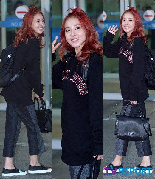 2NE1’s Dara's new hair color | Daily Korean Celebrity Pictures