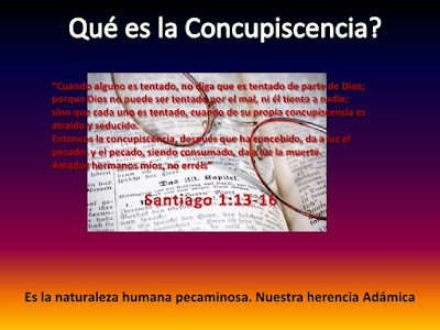 Iglesia Cristiana Casa de Oración para las naciones: La concupiscencia°