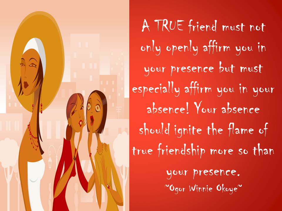 Loving LOVE: Are you a true friend?