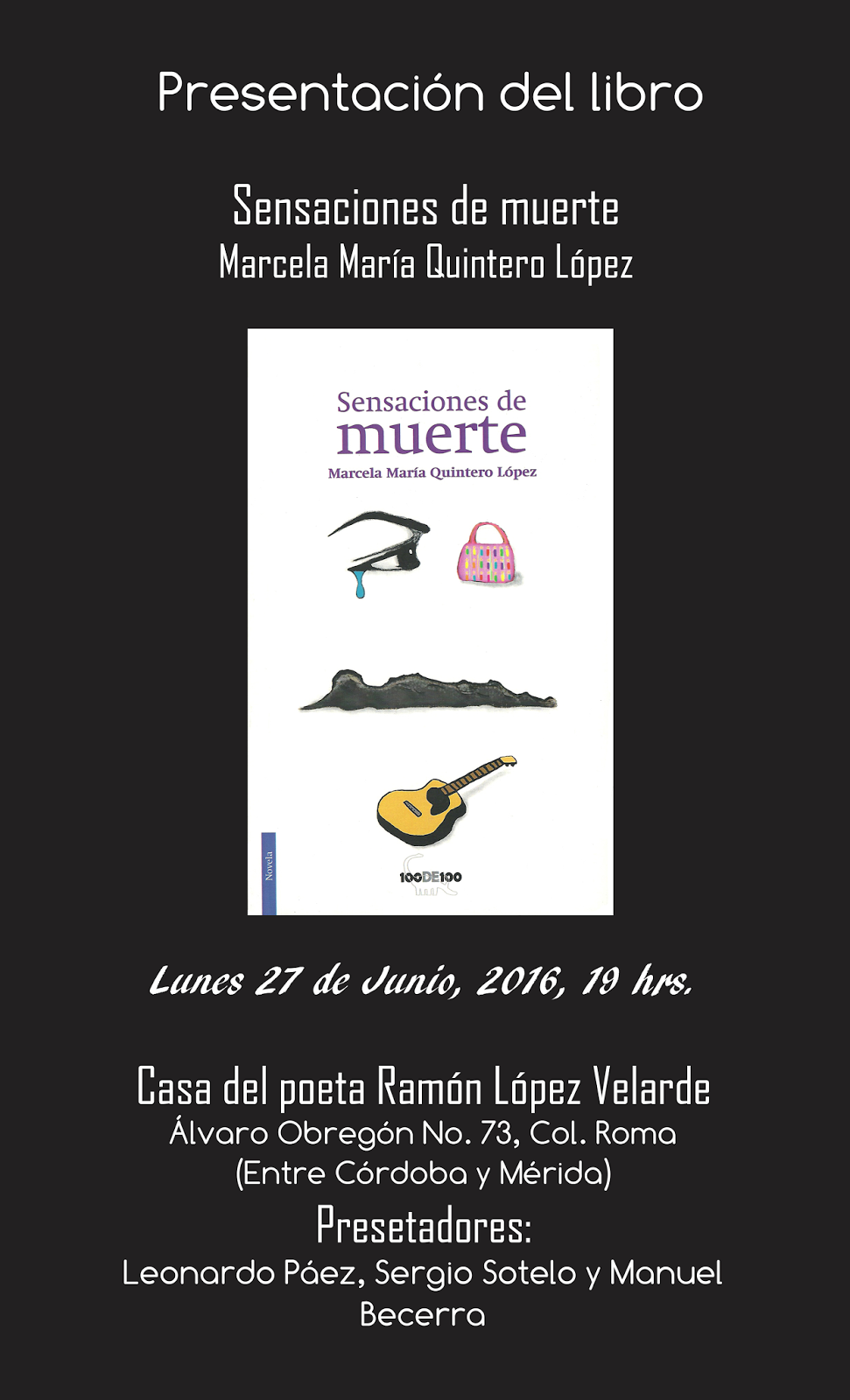 Casa del Poeta "Ramón López Velarde": PRESENTACIÓN LIBRO SENSACIONES DE ...