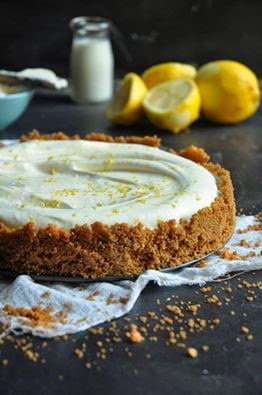 In en om die huis: Lemon Yogurt Fridge tart