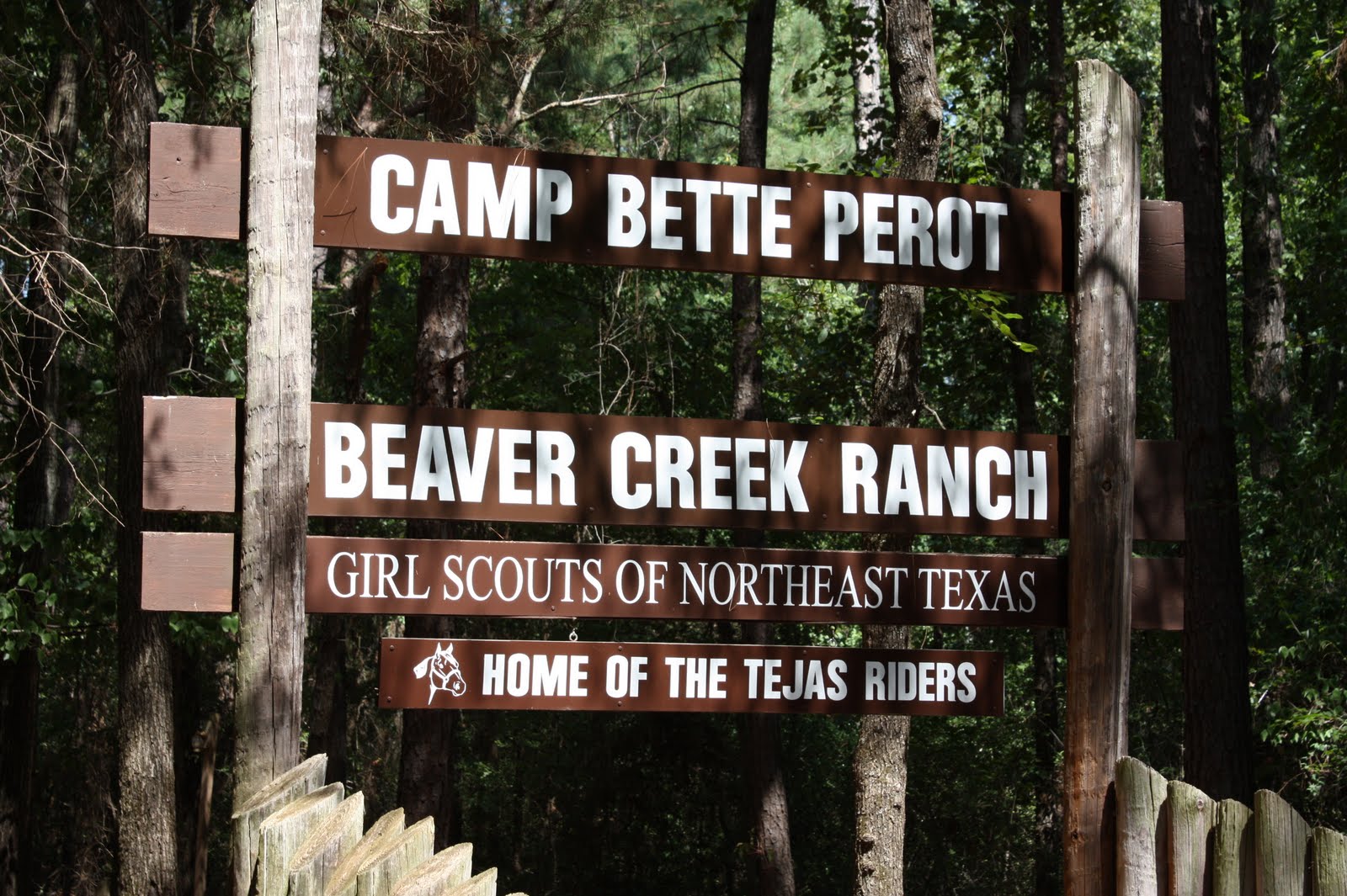 The Sharer Family: Camp Bette Perot