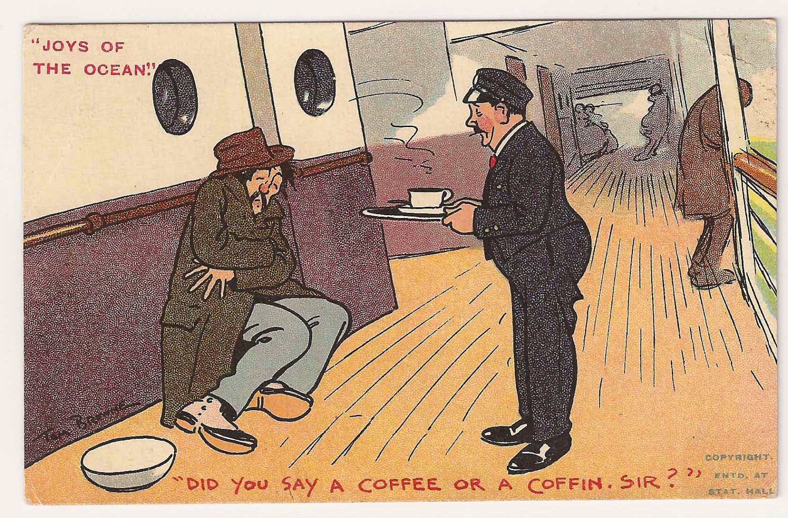 Gender and the sea: Seasickness haha - and gender