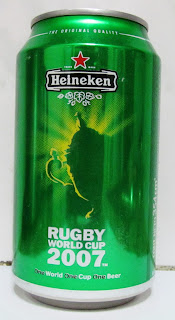 LATAS Y BOTELLAS COLECCIÓN: LATA HEINEKEN ARGENTINA RUGBY WORLD CUP 2007