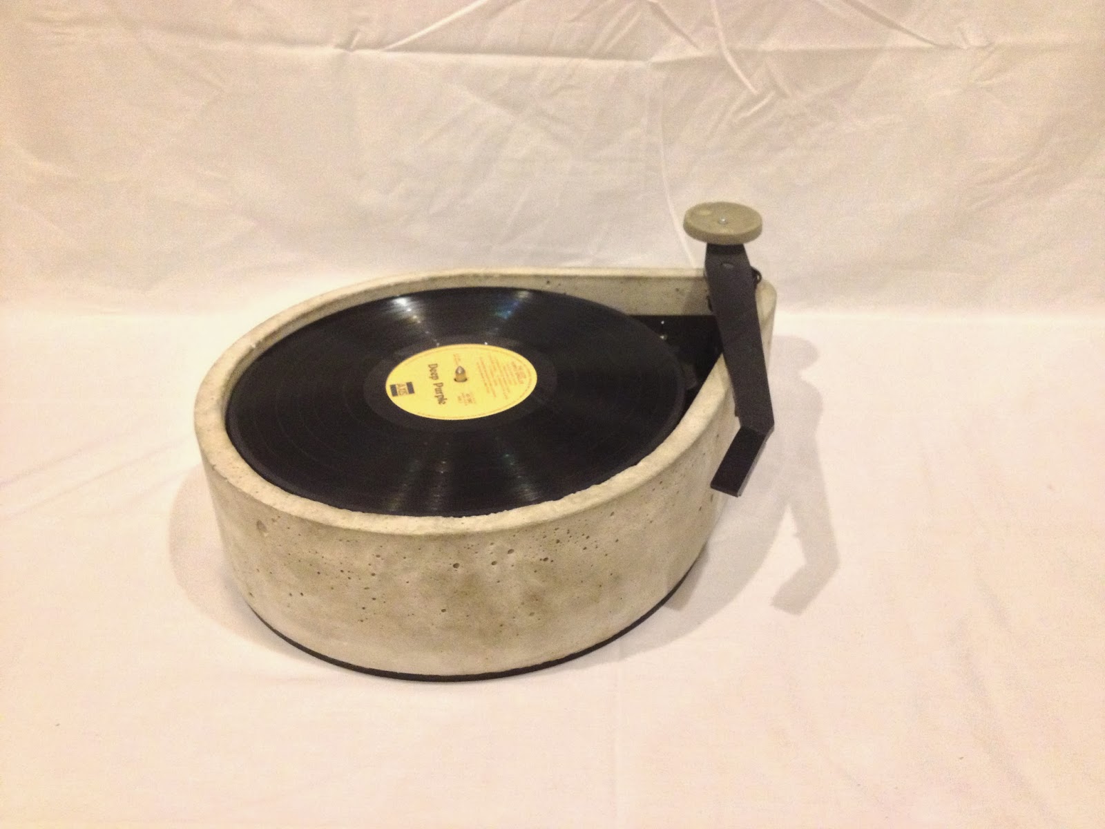 Phonograph Progress Blog: Concrete & Acrylic Record Player