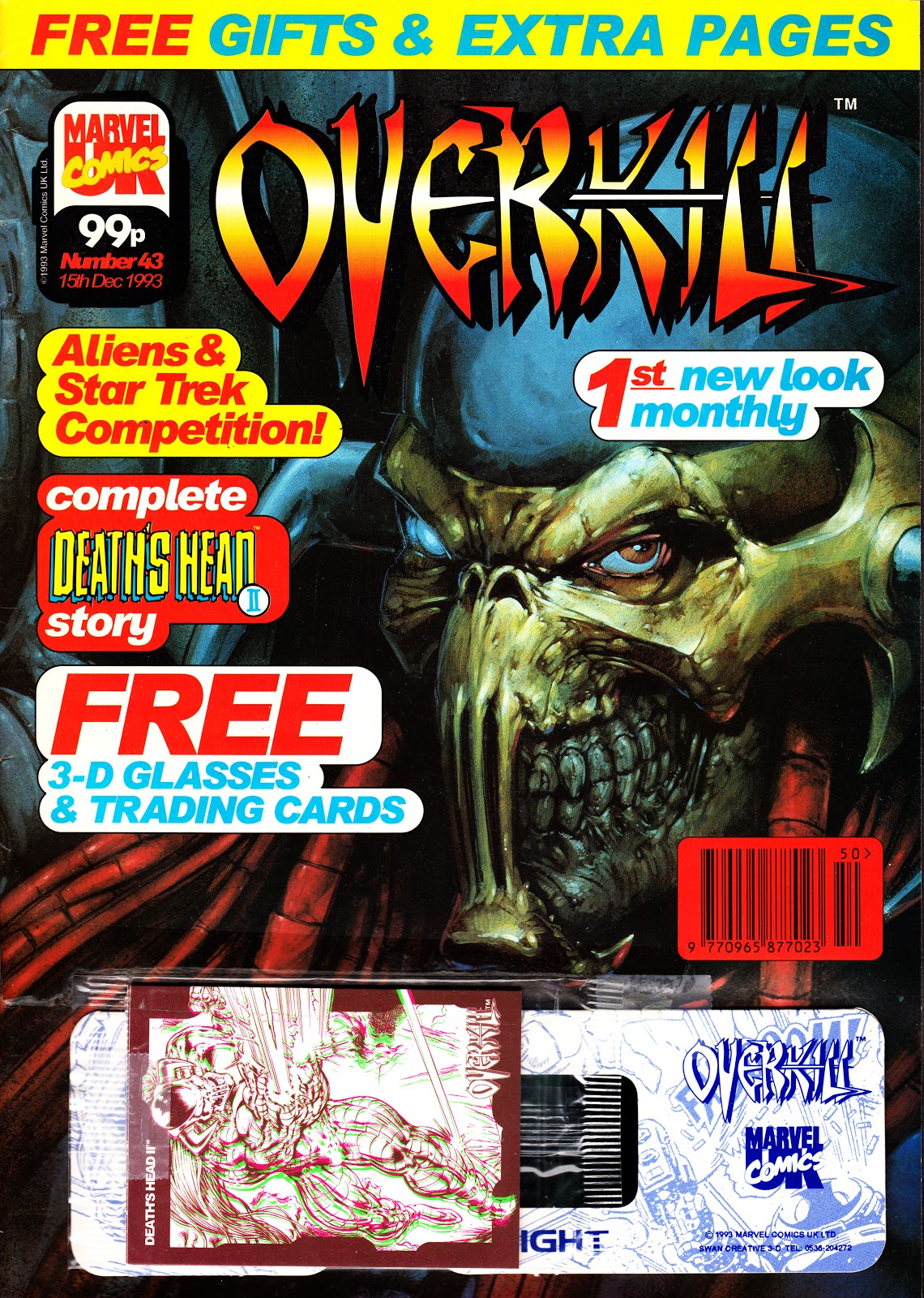 STARLOGGED - GEEK MEDIA AGAIN: 1993: OVERKILL 3D CARDS BY BRYAN HITCH ...