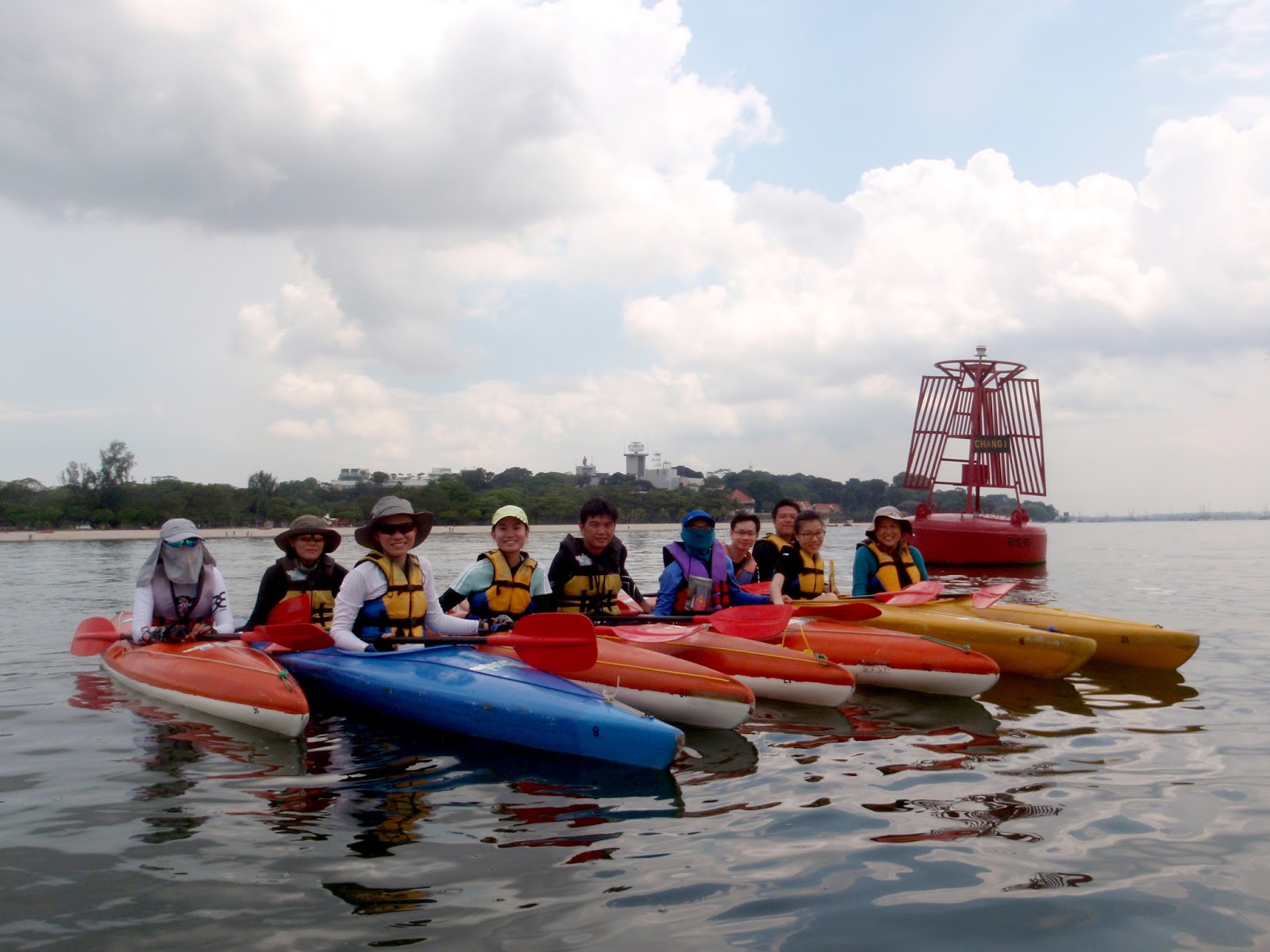 Wanderlust Paddling: Kayaking trip from Pasir Ris to Changi and back
