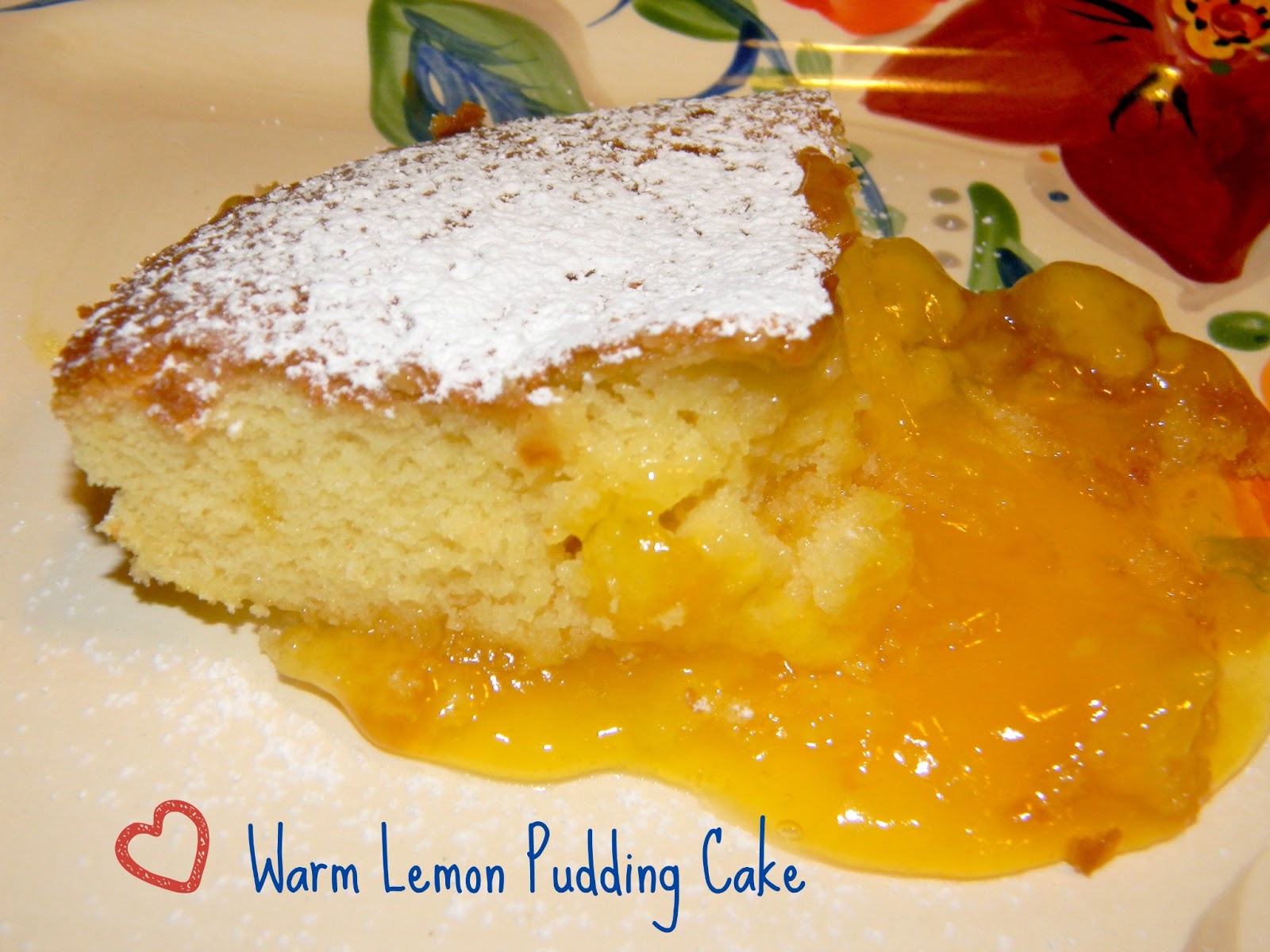 Warm Lemon Pudding Cake | Crazy for Cookies and More