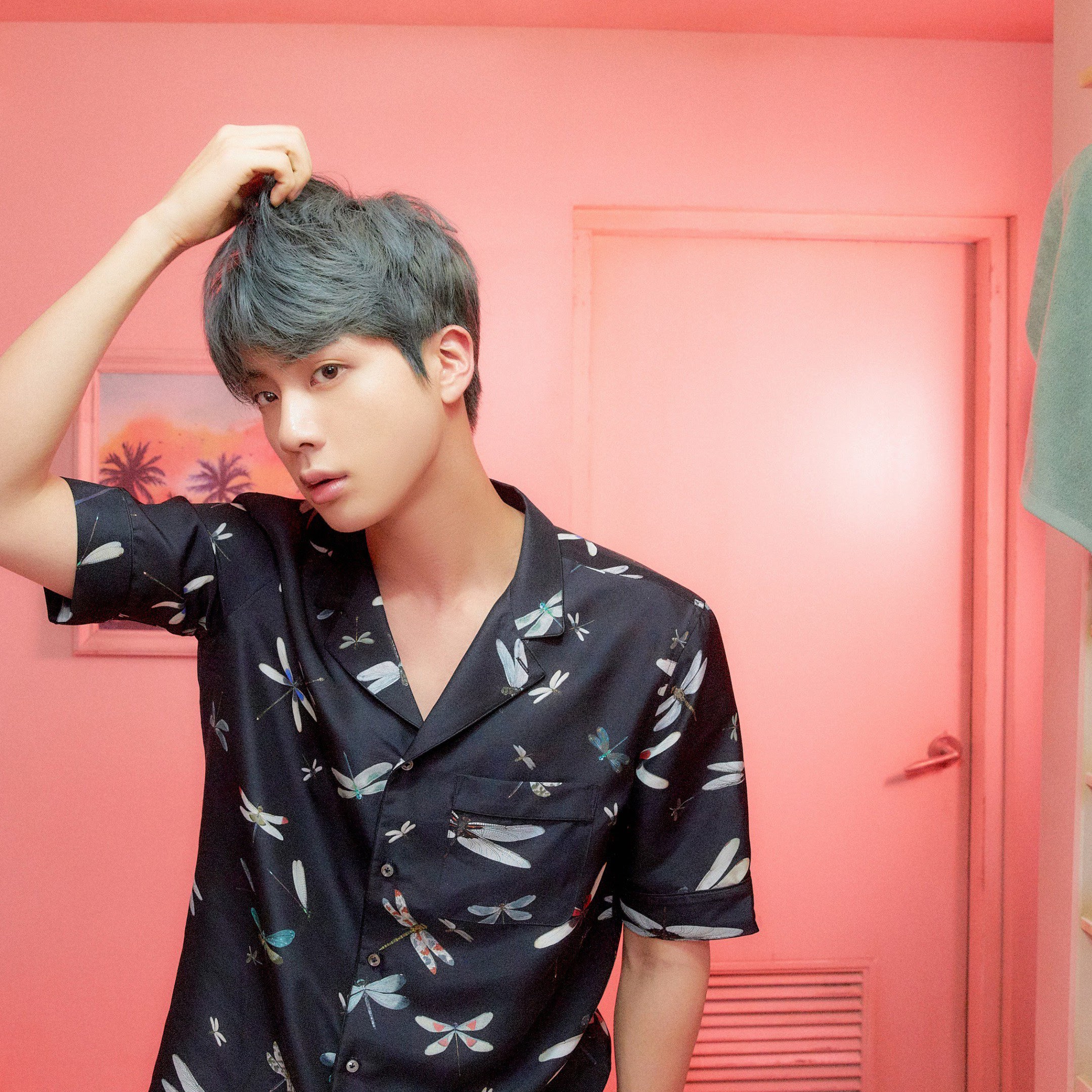 Jin, BTS, Map of the Soul: Persona, 4K, #16 Wallpaper iPhone Phone