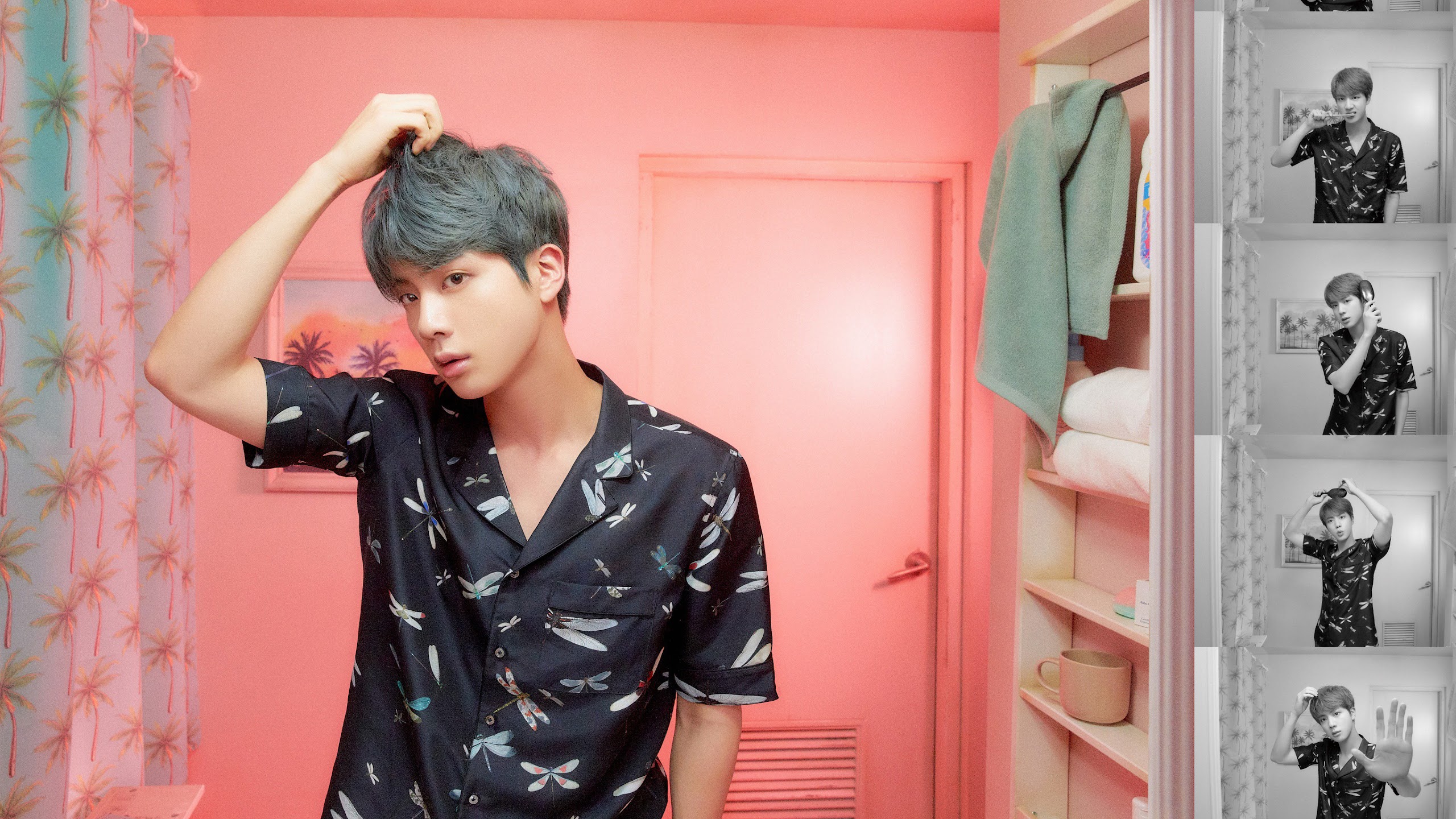 Jin, BTS, Map of the Soul: Persona, 4K, #16 Wallpaper PC Desktop