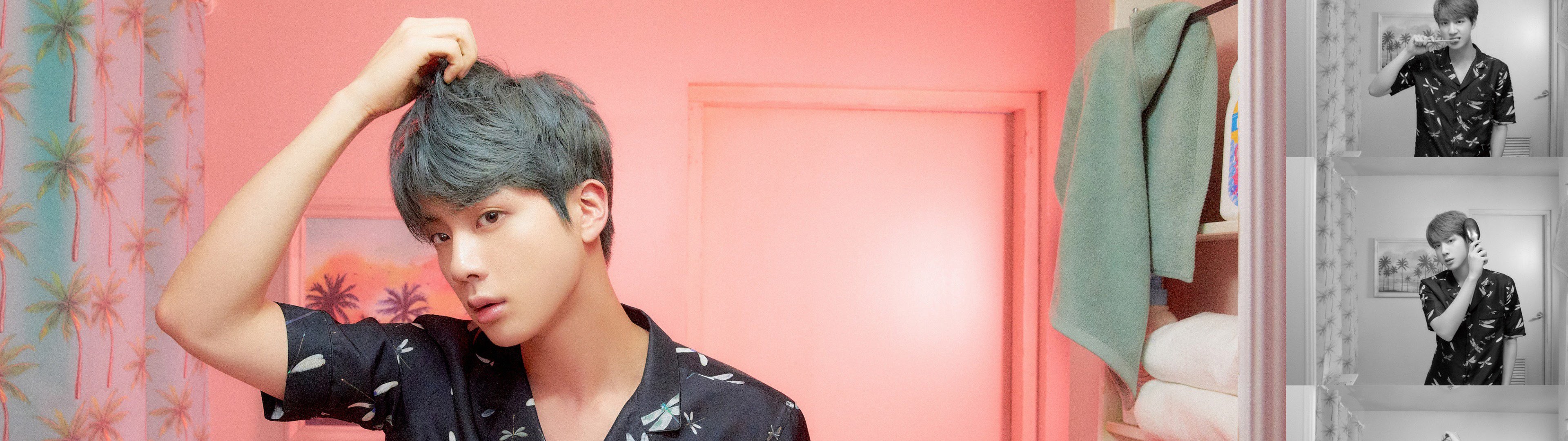 Jin, BTS, Map of the Soul: Persona, 4K, #16 Wallpaper iPhone Phone