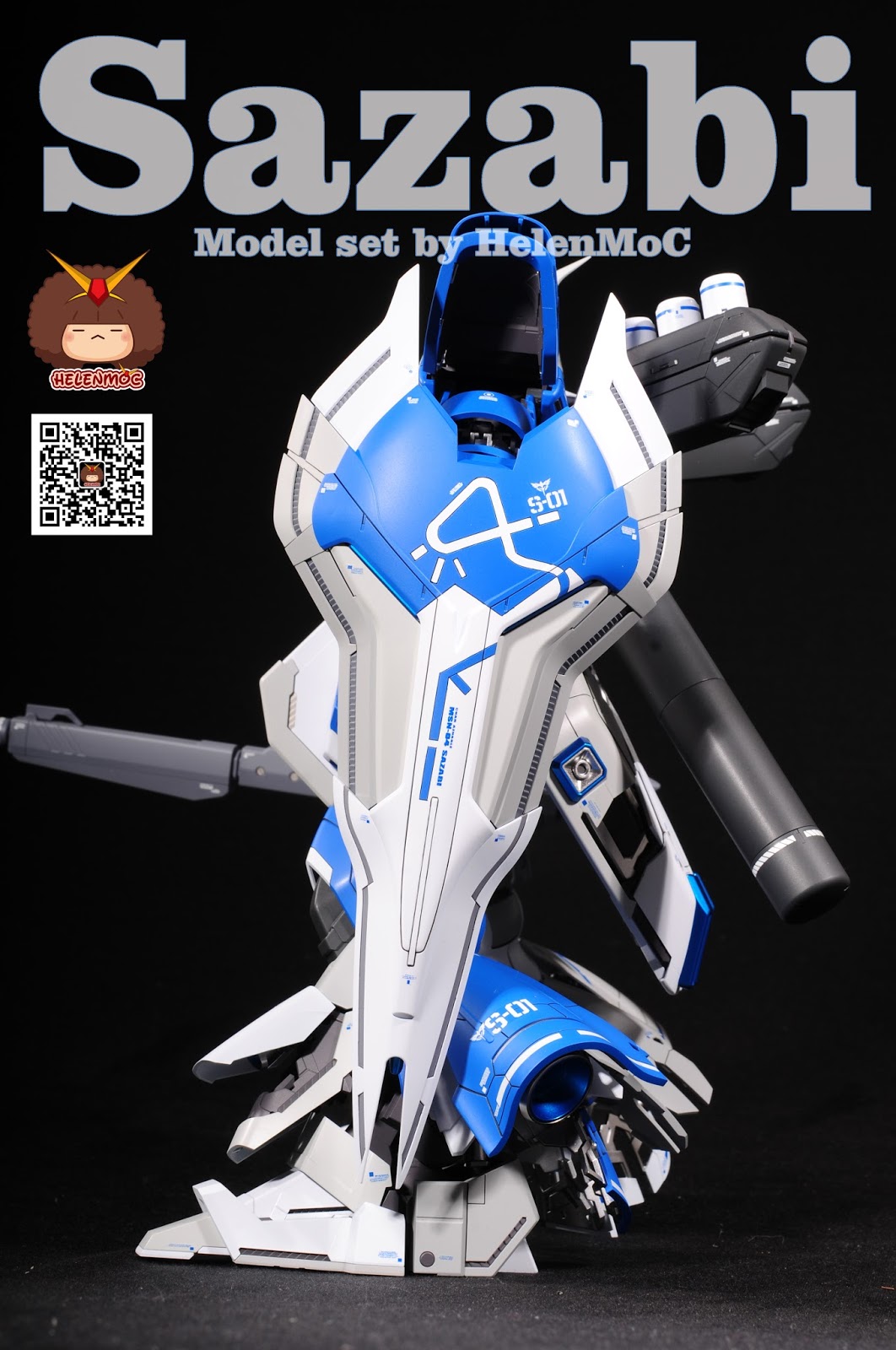 Painted Build: MG 1/100 MSN-04 Sazabi Ver. Ka [Amuro Ray Colors]